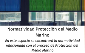 Protección del medio marino | Portal Marítimo Colombiano - Dimar