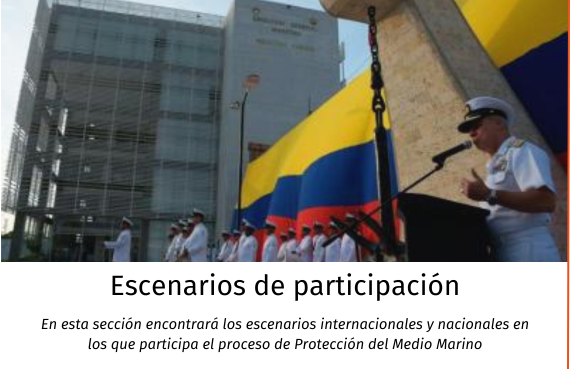 Protección del medio marino | Portal Marítimo Colombiano - Dimar